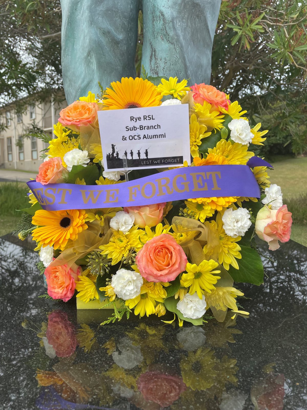 ANZAC Day Wreath – Officer Cadet School Portsea